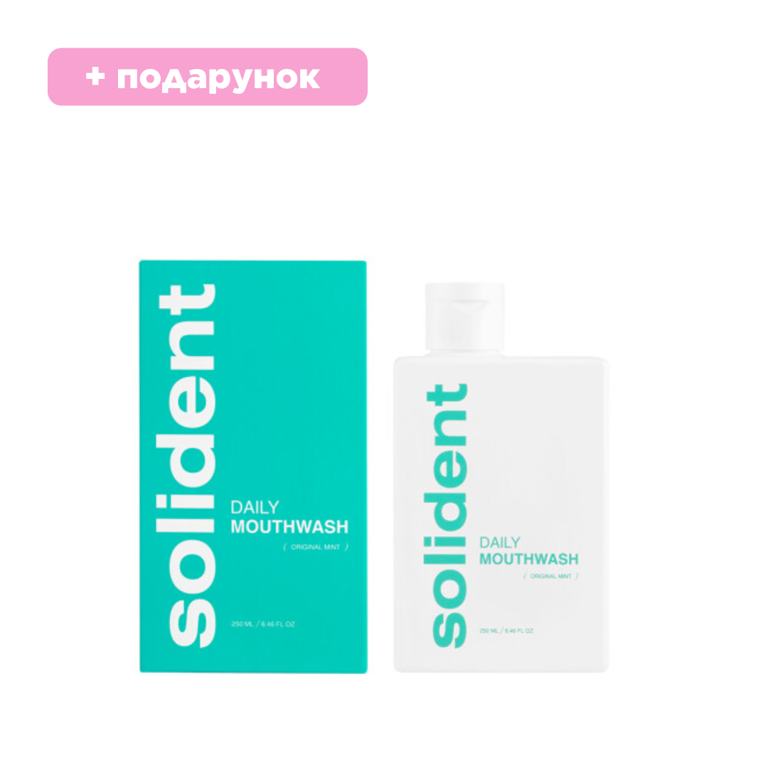 Ополіскувач для ротової порожнини Original mint / м'ята, Solident – GM