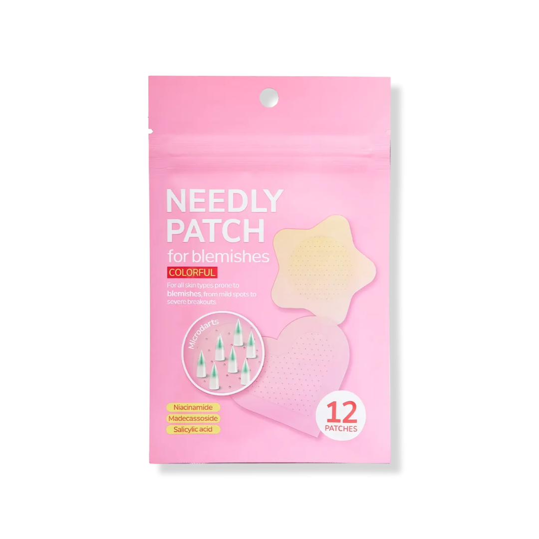 Мікроголкові патчі від прищів 12 шт Patch for blemishes colorful, Need – GM