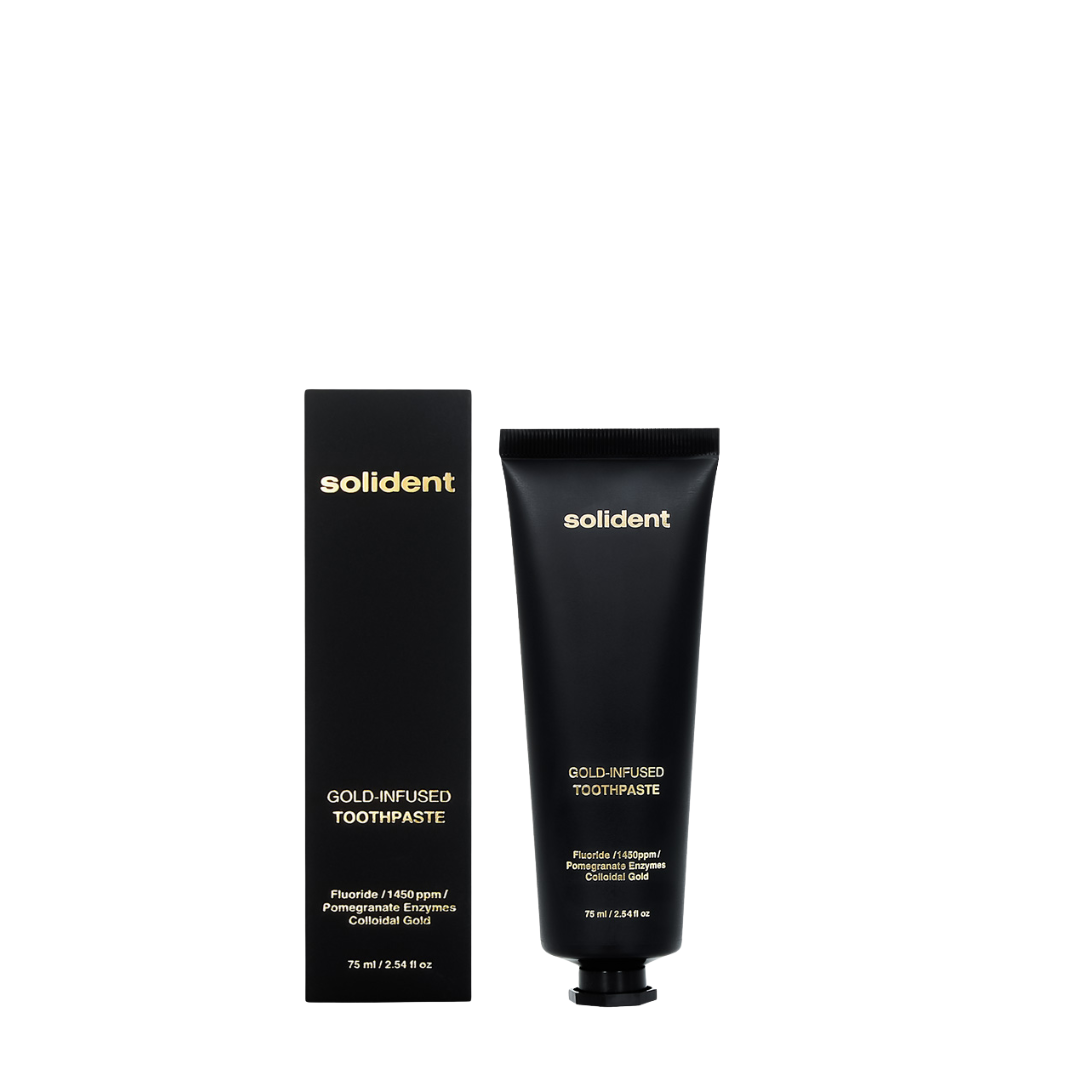 Зубна паста Gold-Infused Toothpaste, Solident – GM